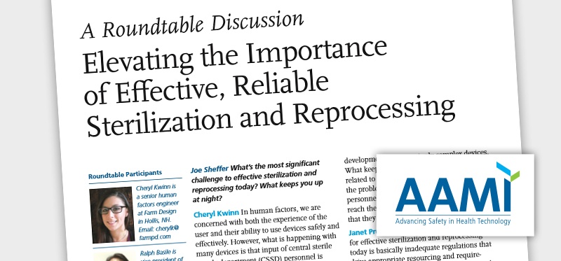 Farm Featured in AAMI’s Biomedical Instrumentation & Technology Journal