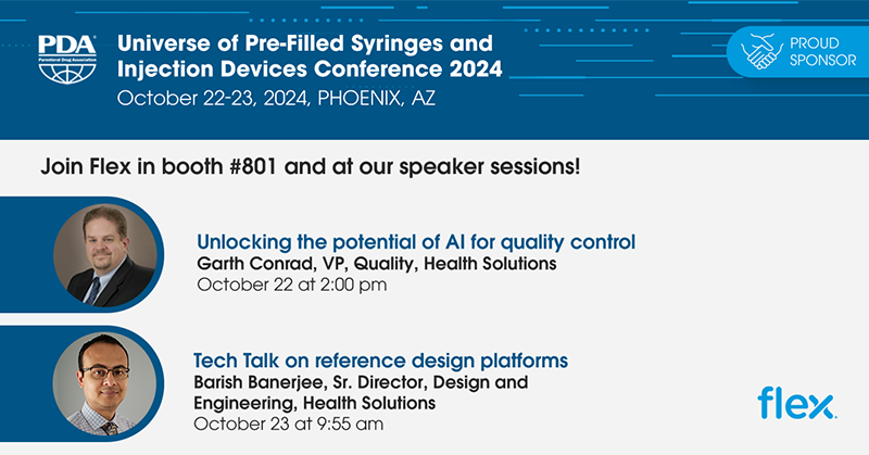Attend Our Presentations at the PDA Universe of Pre-Filled Syringes and ...